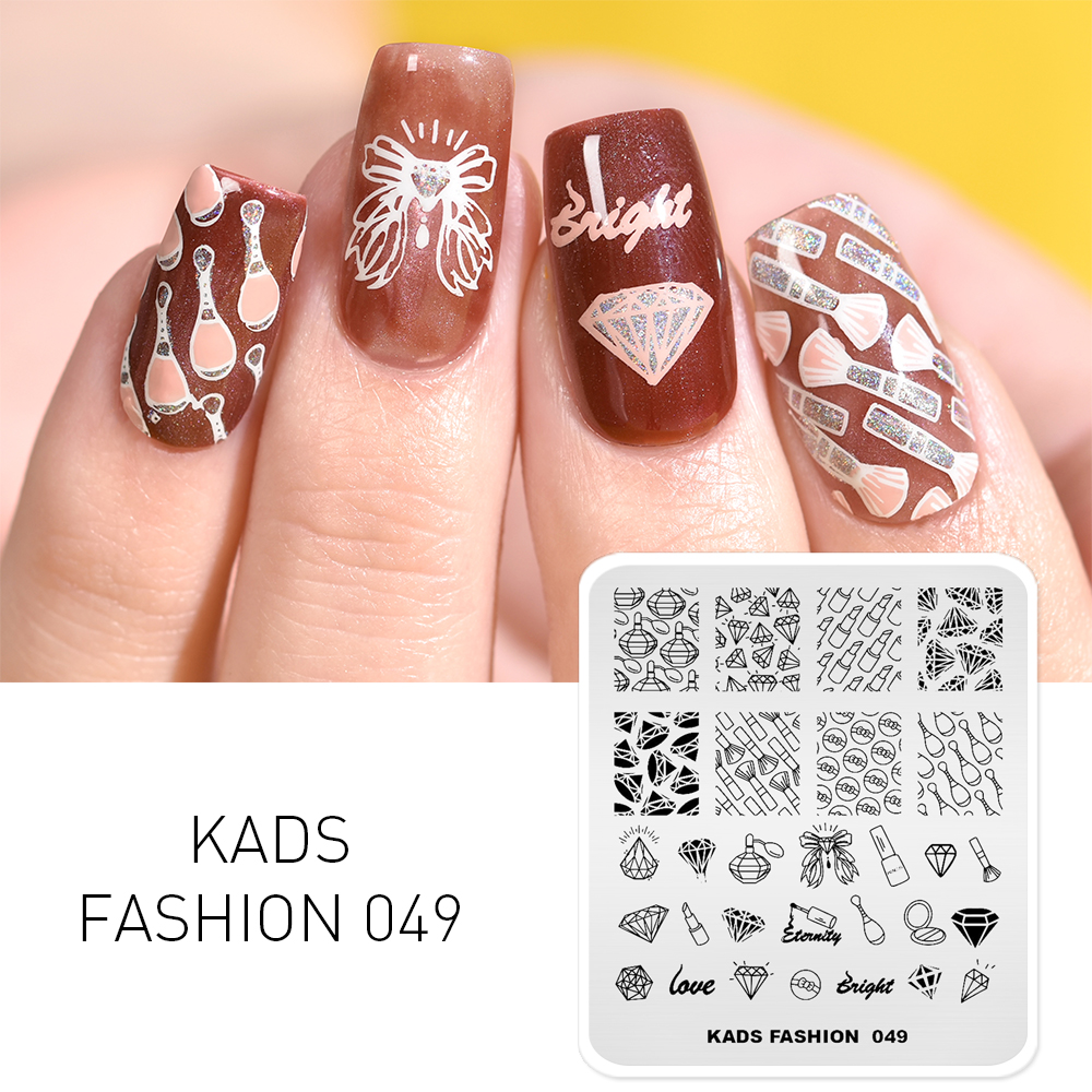 Nails salon professional product Nail Art Stamping Plates metal plates ...