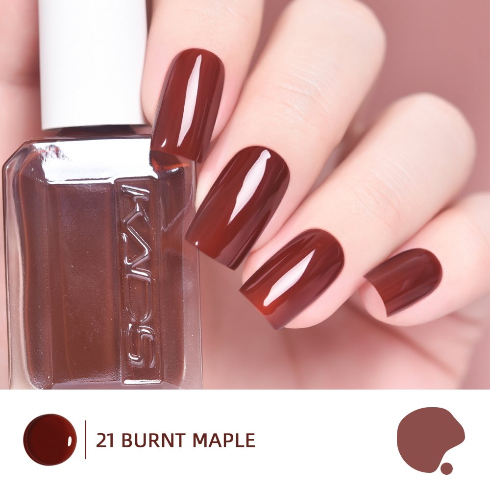 Creme Polish 11ml Burnt Maple, Creme Nail Polish, Creme, Pure Color Polish
